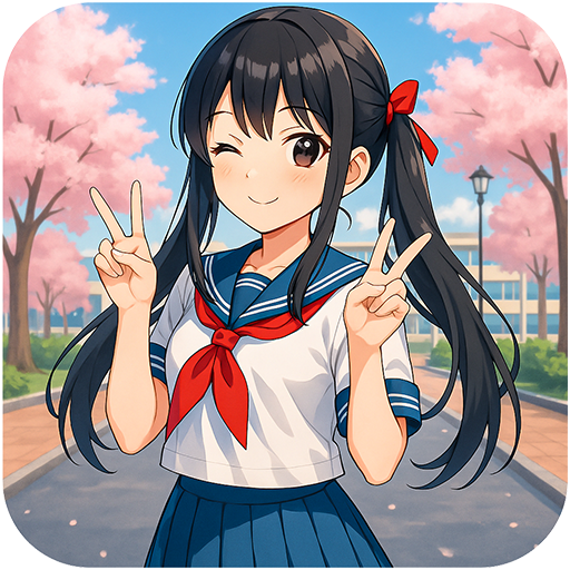 Sakura High School Girl Life Simulator - Virtual Schoolgirl Adventure ...