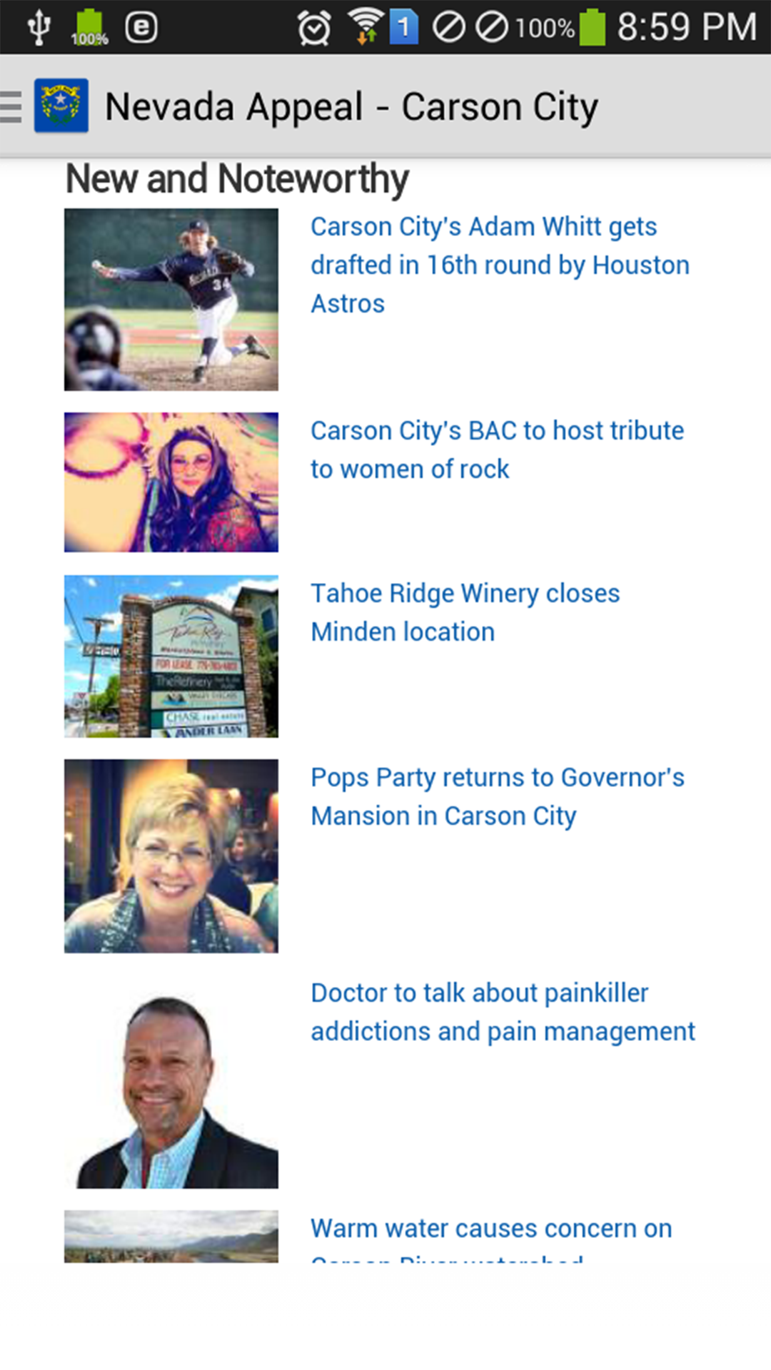 Nevada News:Amazon.de:Appstore for Android