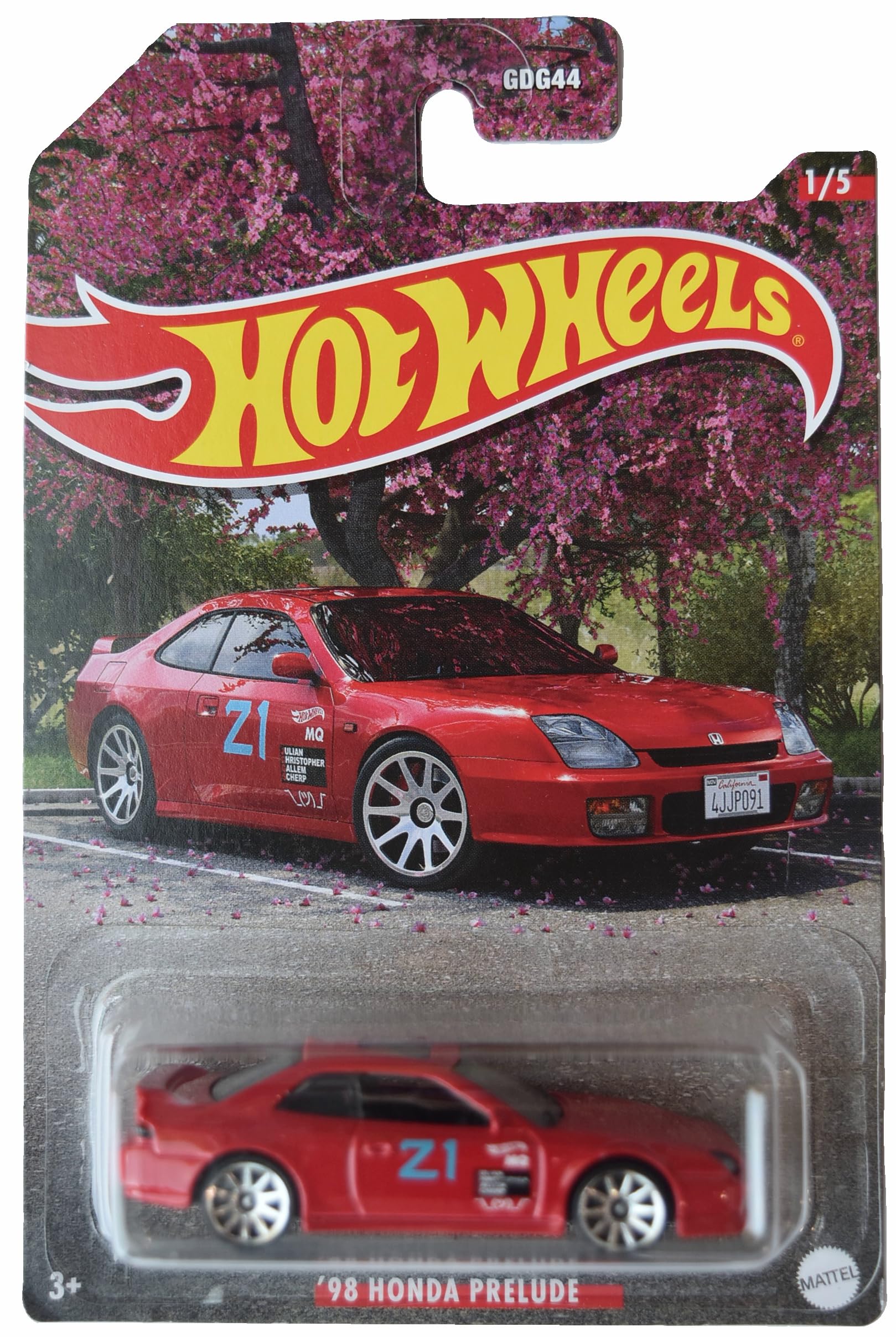 Honda Prelude Hot Wheel