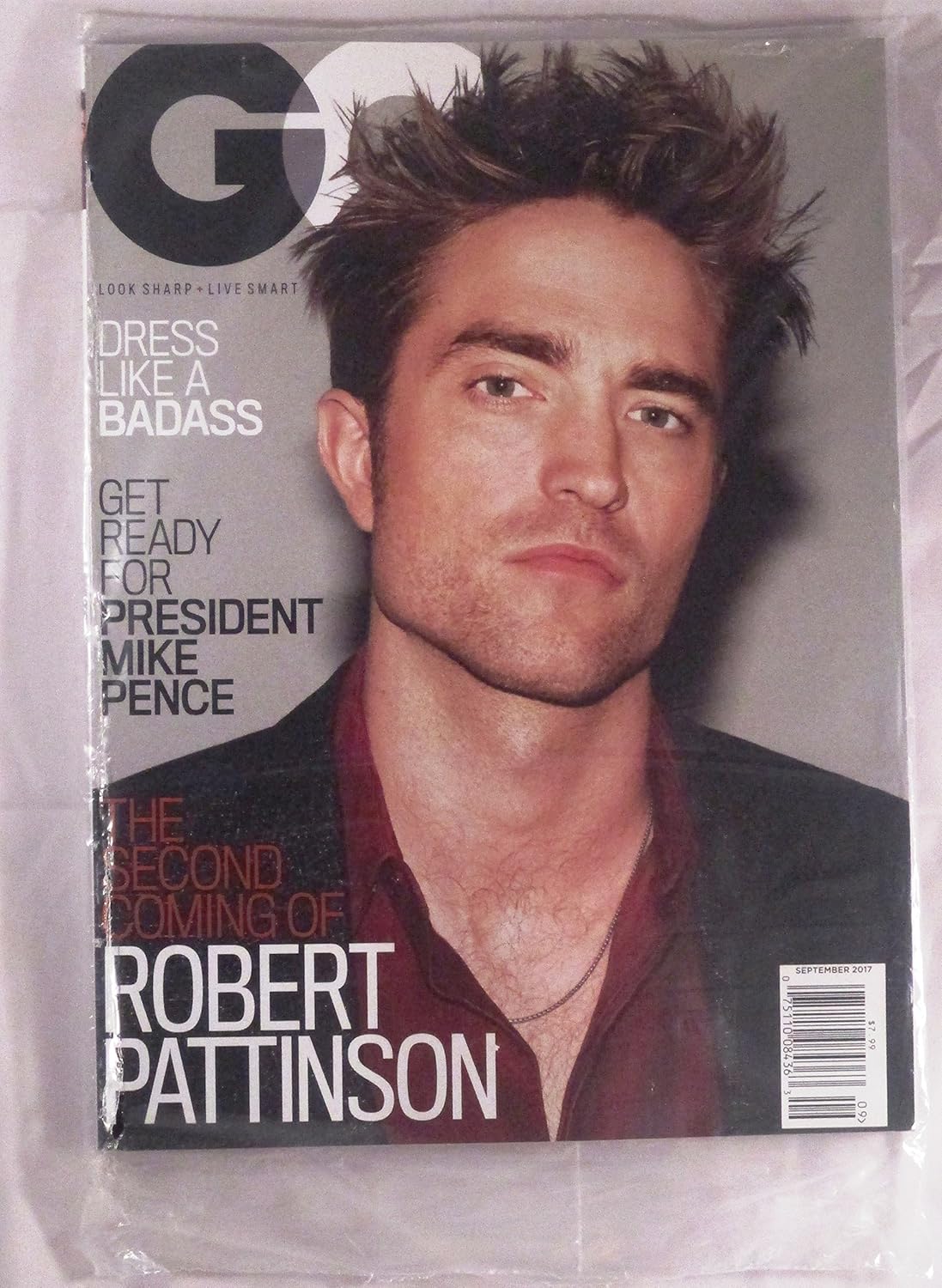 GQ Magazine (September, 2017) Robert Pattinson Cover: Gentlemen's ...