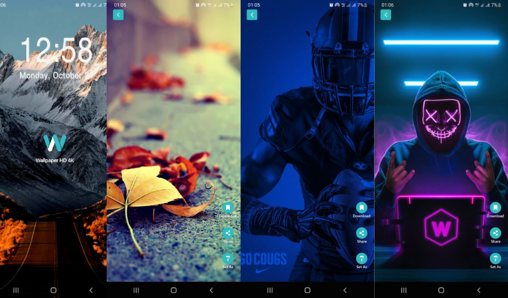 Wallpaper HD 4K - App on Amazon Appstore
