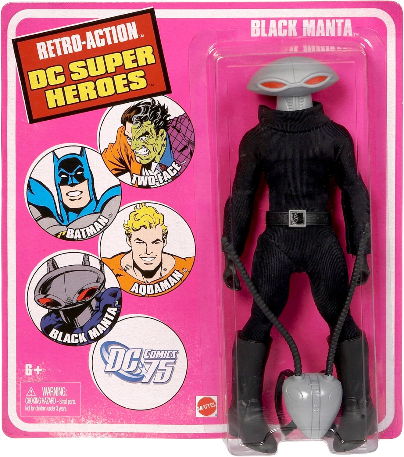 Amazon.com: Retro-Action DC Super Heroes Black Manta Figure : Toys & Games