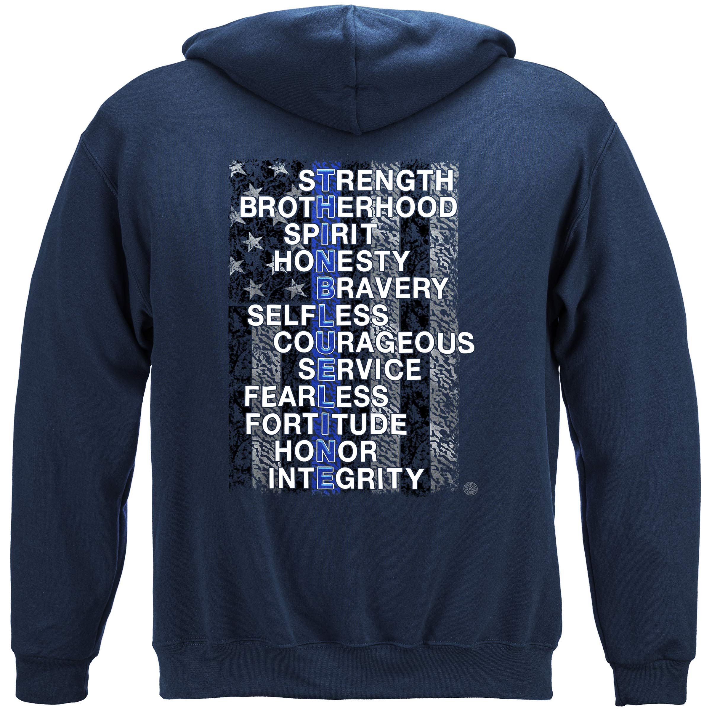 Amazon.com: Thin Blue Line T Shirt - Law Enforcement Gear for Men - Law ...