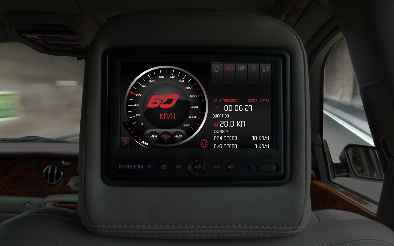 Digital GPS Speedometer Odometer Offline HUD View - App on Amazon Appstore
