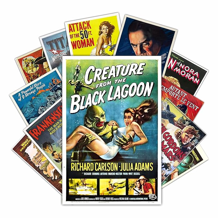 Buy HK Studio Vintage Movie Posters for Dorm, Teen Room, Man Cave ...