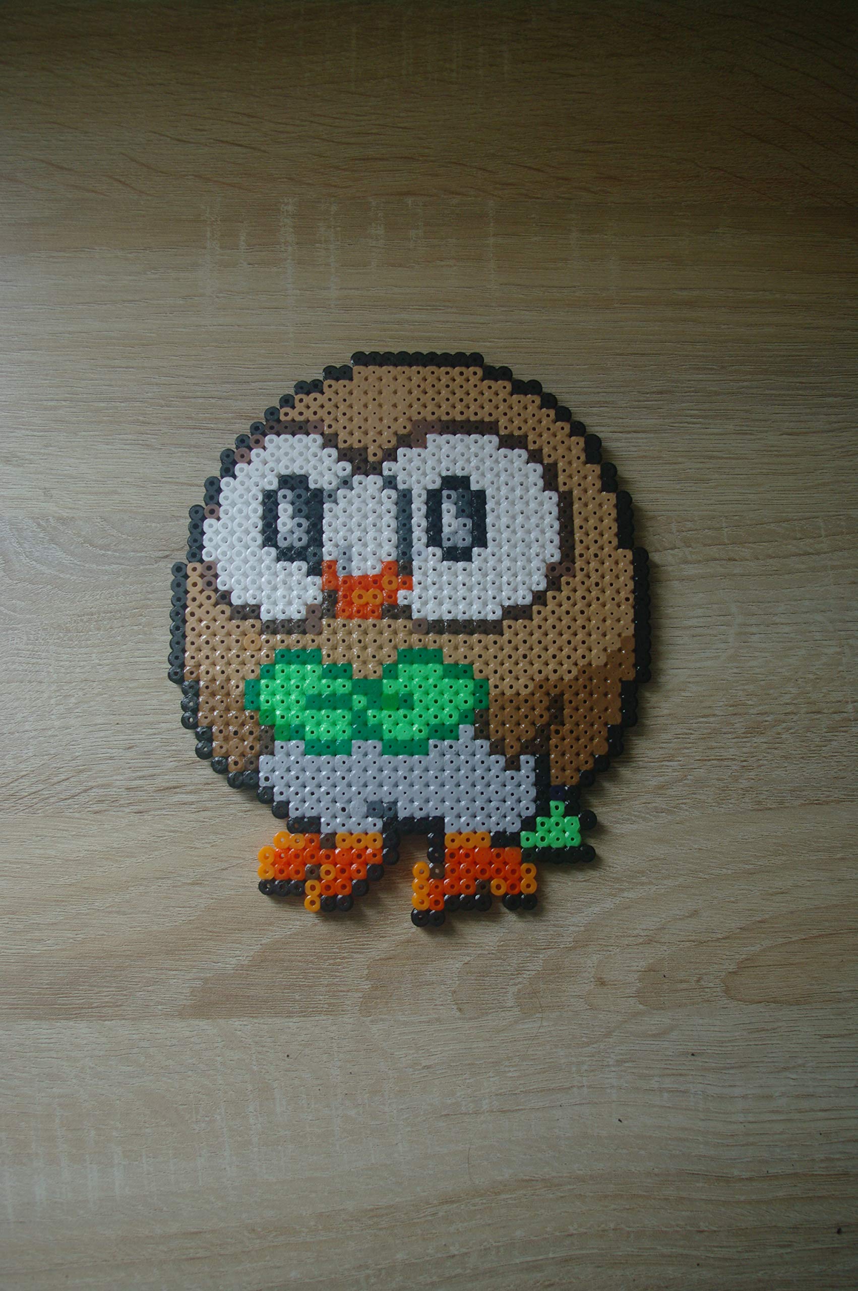 Sprite Rowlet Pokemon Hama Beads Pixel Art Perler Bead | Desertcart Bahamas