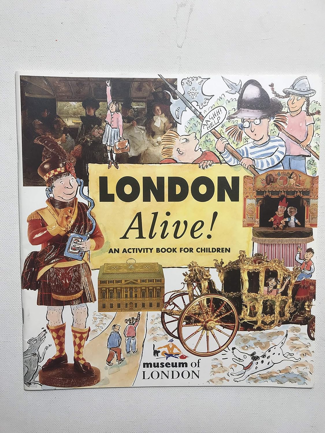 London Alive!: An Activity Book for Children: Elizabeth Newbery ...