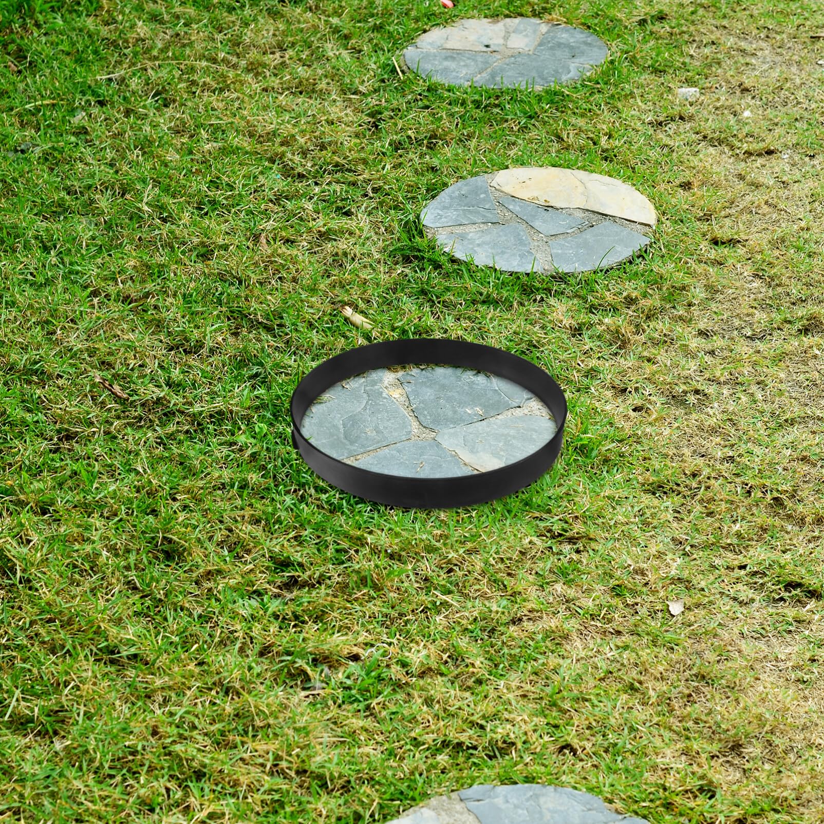 Plastic Stepping Stone Forms Antique Brick Garden Stepping Stone Mold