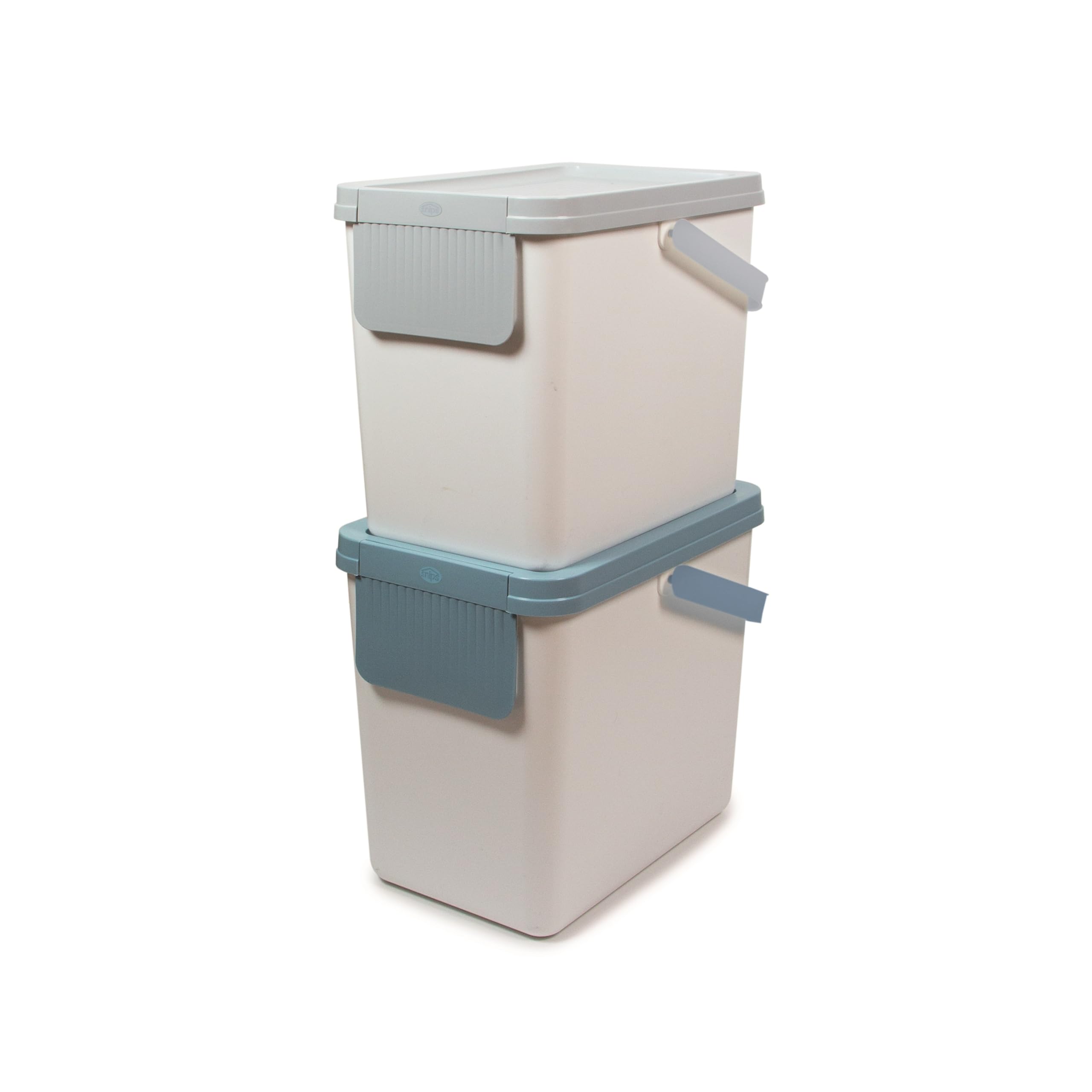 Snips Set of 2 Recycling Bins for Separate Waste Collection 2 x 25 ...