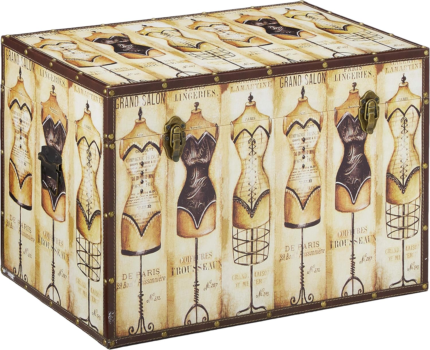Amazon.com: Oriental Furniture Mannequin Storage Trunk : Home & Kitchen