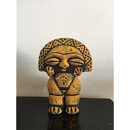 Amazon.com: Atabey god Diosa Taino Culture pre-Colombian Art Clay ...