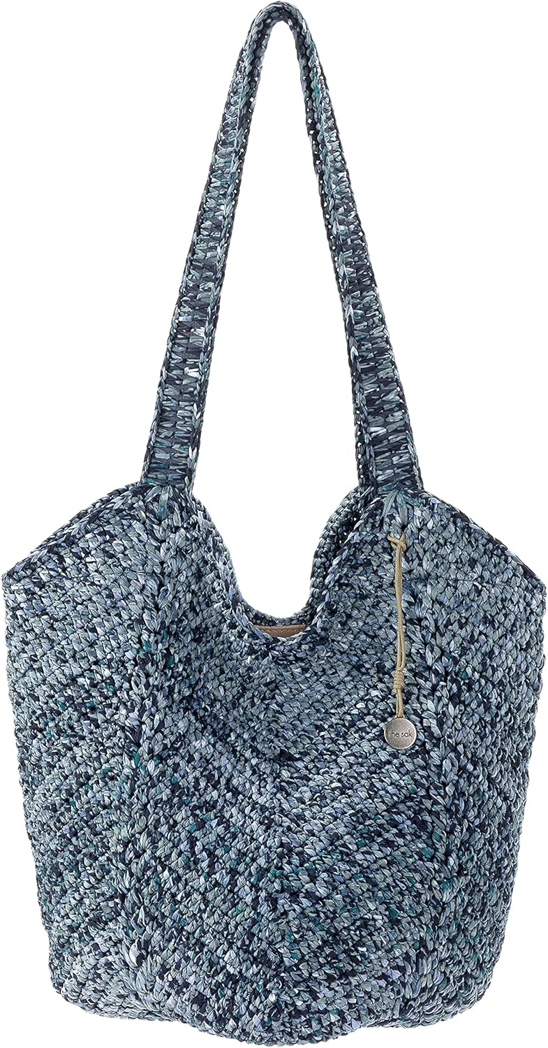 Amazon.com: The Sak Gaia Tote Bag in Crochet, Ocean Multi : Clothing ...
