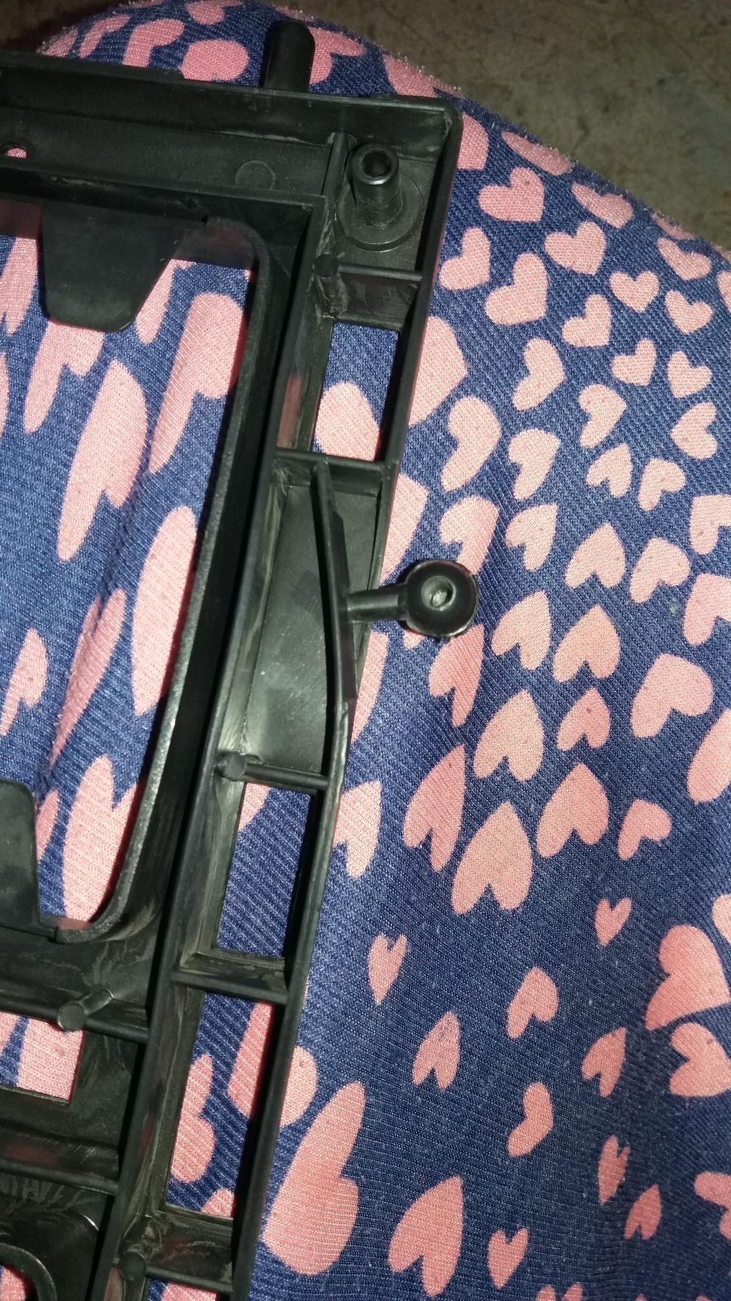 Klassic Premium Vertical Garden Back Side Frame Panel with Pot (Black ...