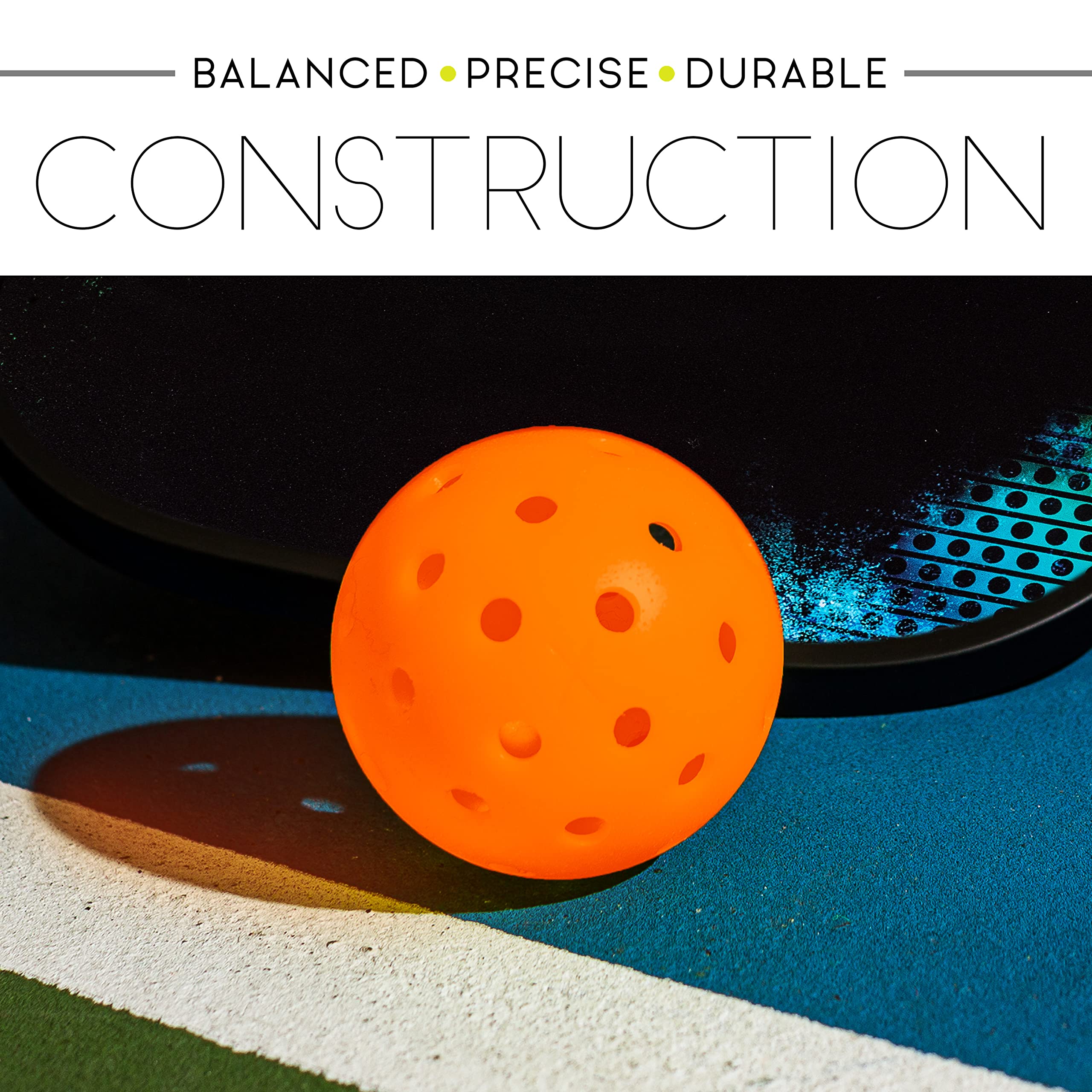 Snapklik.com : X-40 Pickleballs - Outdoor Pickleballs - 12 Pack Bulk ...