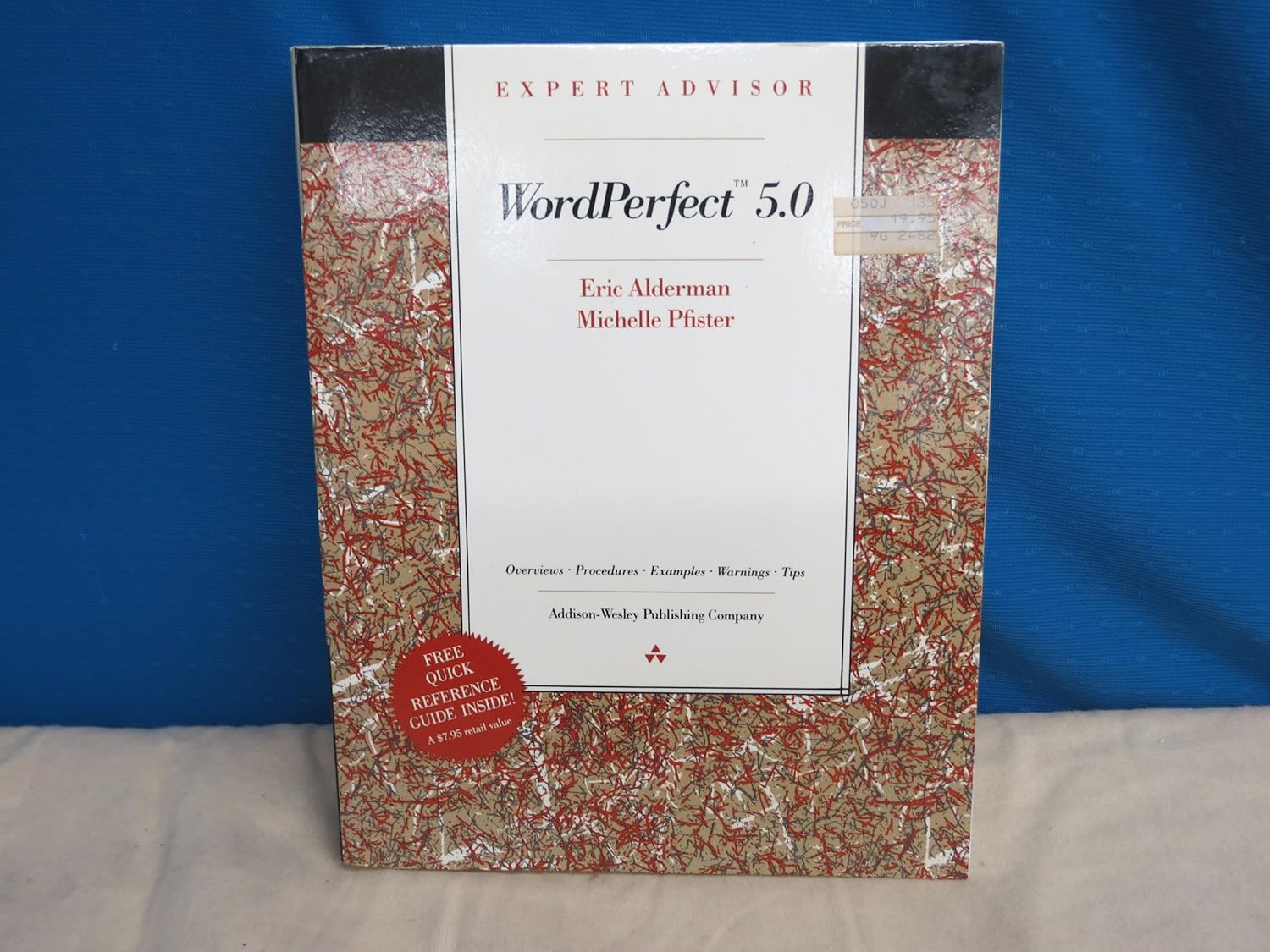 Expert Advisor: Wordperfect 5.0/Book with Quick Reference Guide: Amazon ...