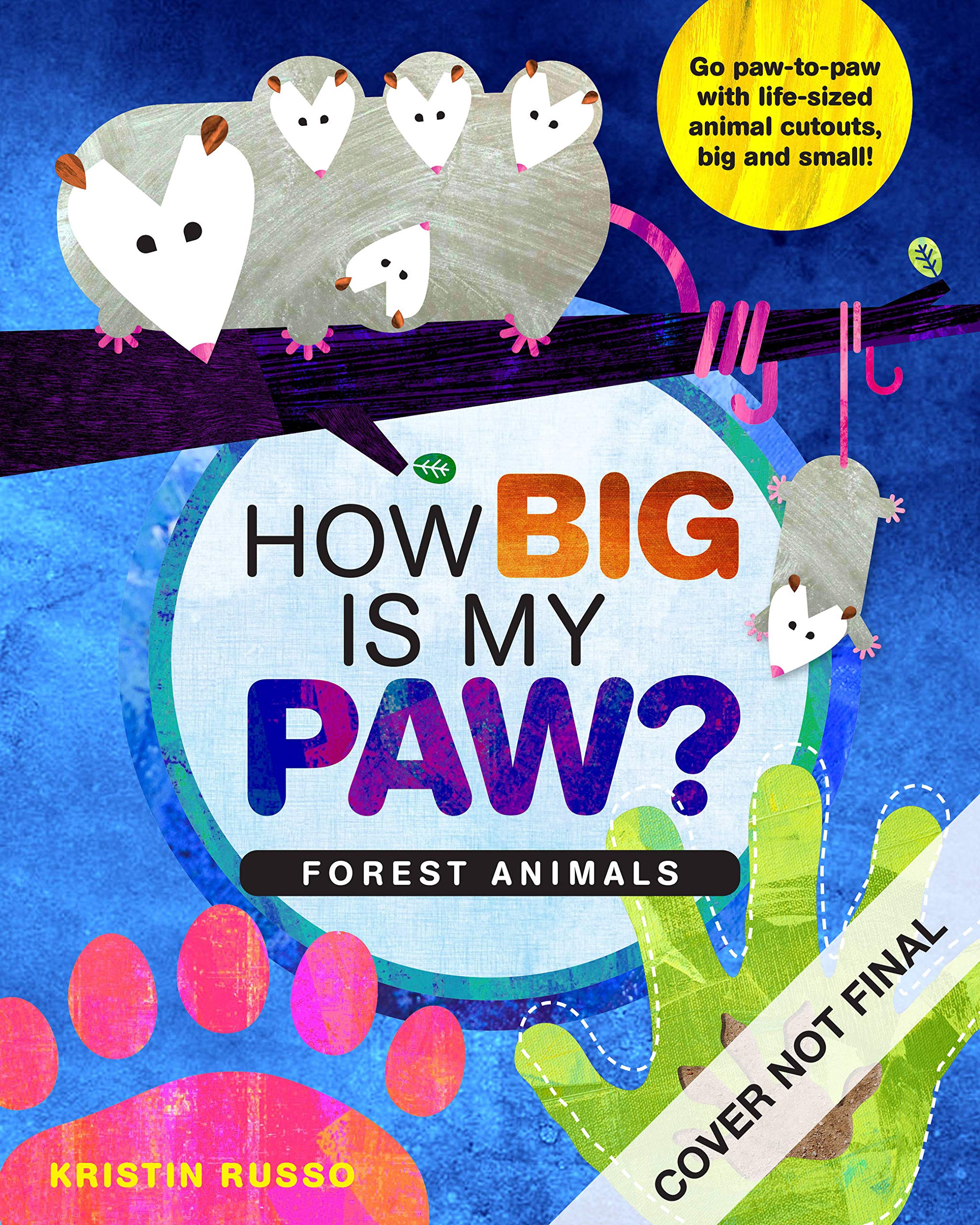 Buy How Big Is Your Paw? Forest Animals: Go paw-to-paw with life-sized ...