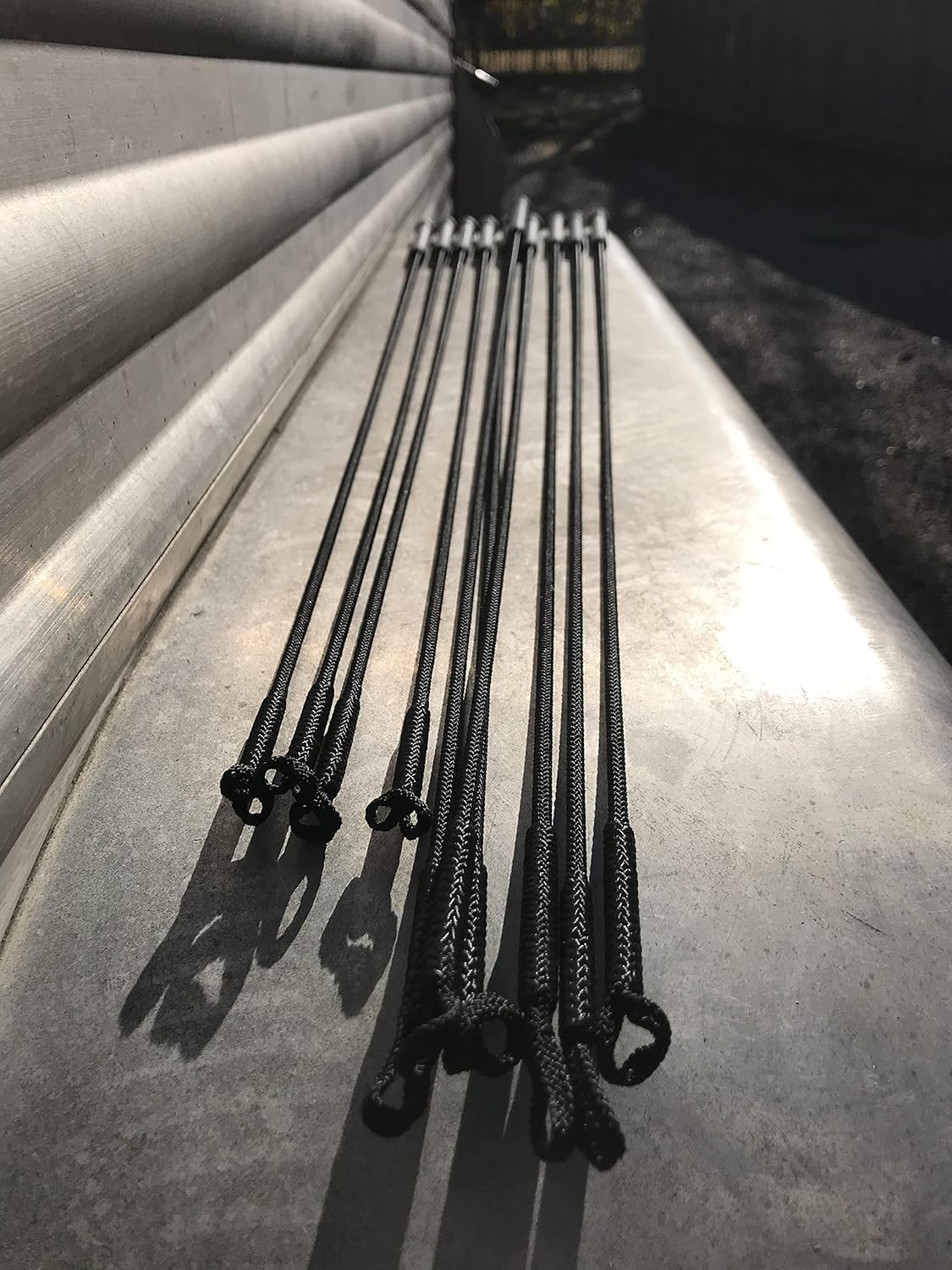 Pig Whip – Black & Lime Nylon Tassel – Yaxa Guatemala