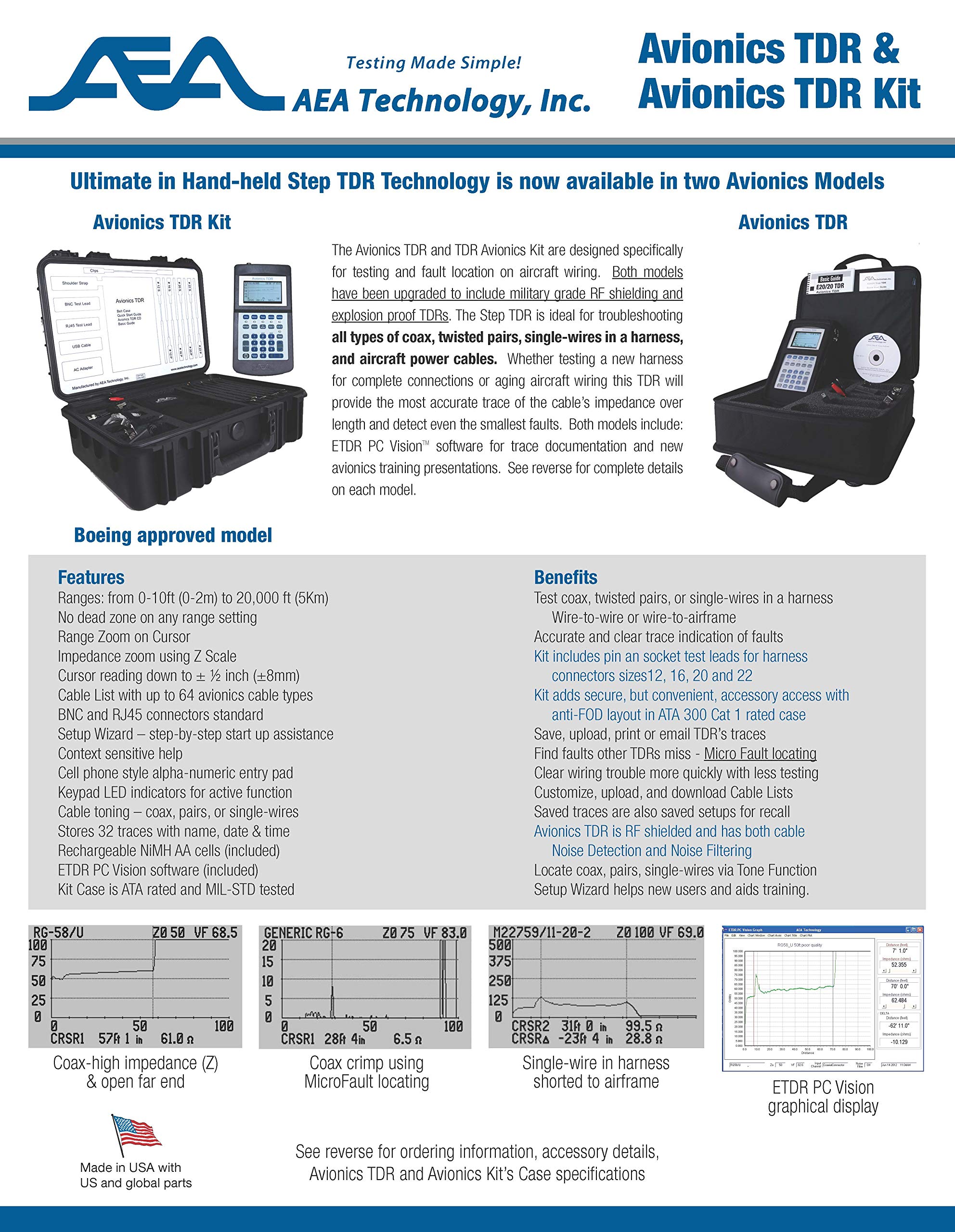 AEA E20/20 TDR Avionics Kit (6021-5154) TEquipment, 45% OFF