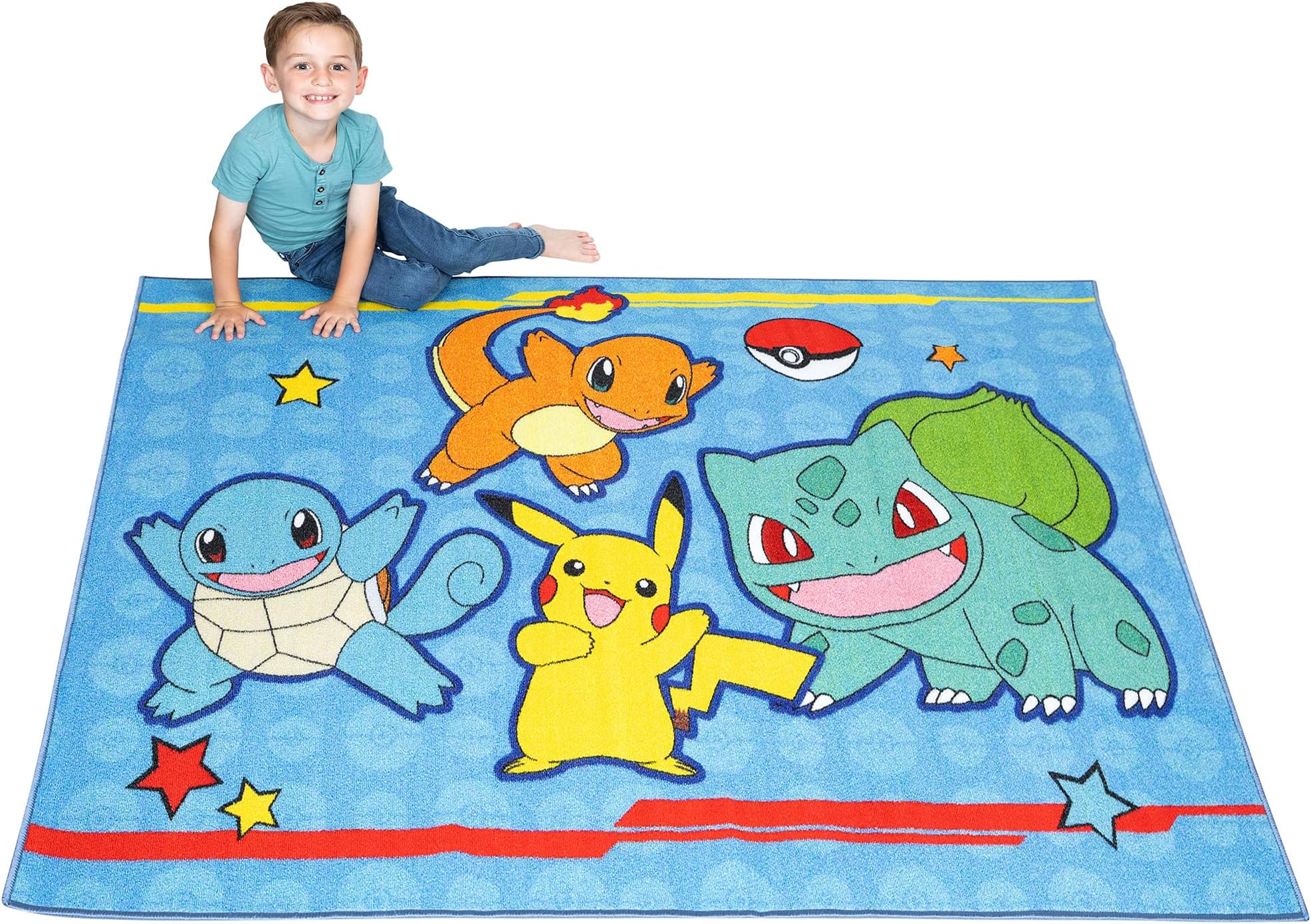 POKEMON "Catch Kids Rug, Multi-Colour : Amazon.co.uk: Home & Kitchen