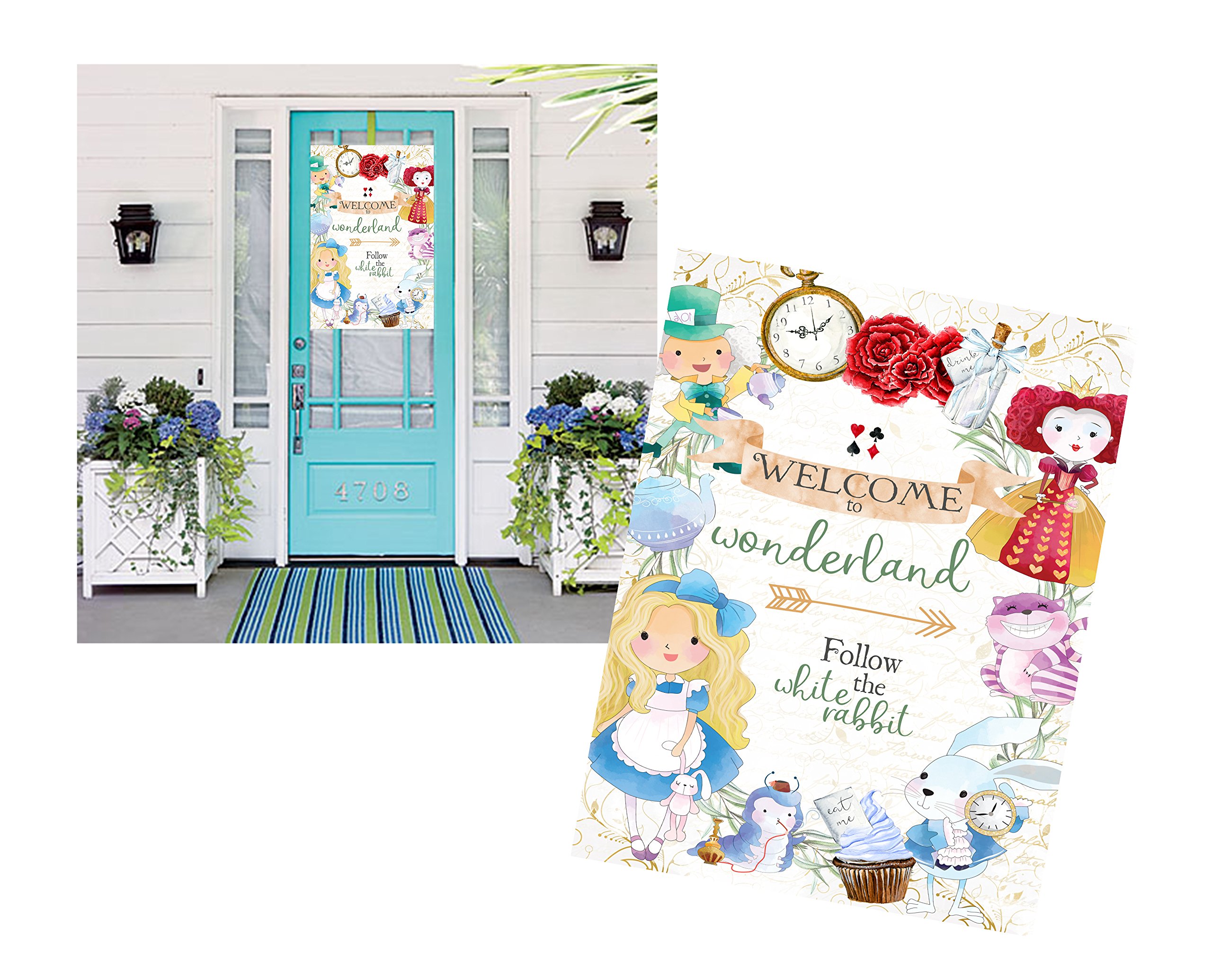 Welcome To Wonderland Sign