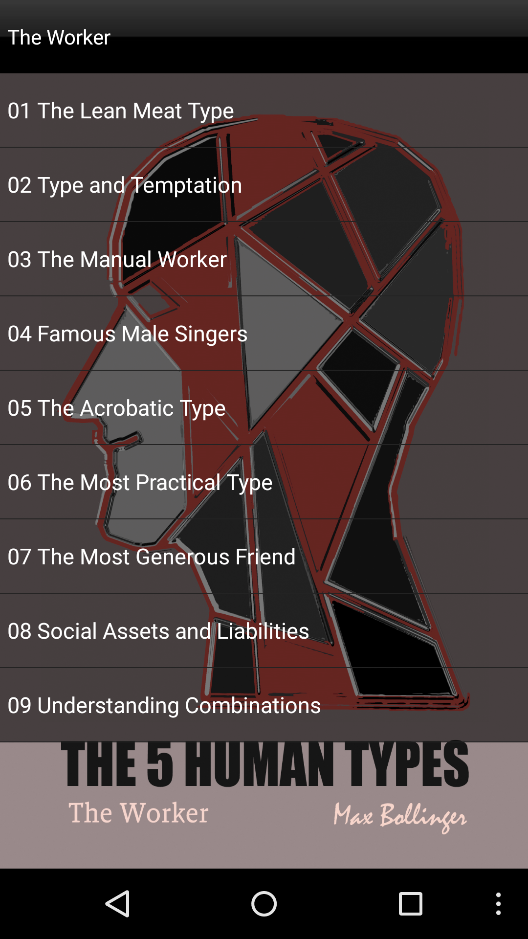 Human Types Audio Book App Vol. 3: The Worker; No Type Superior Morally ...