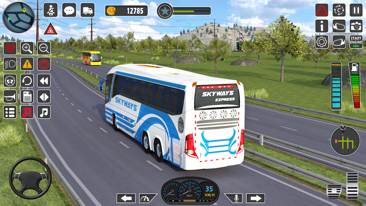 Bus Games: Bus Simulator - Bus Driving Games - Coach Bus Driver Games ...