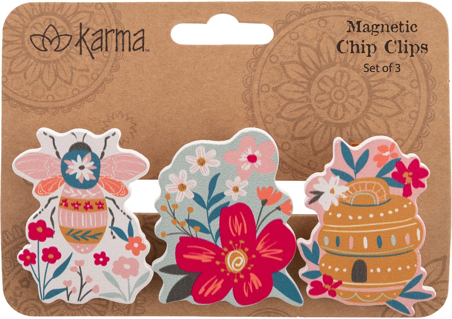Amazon.com: Karma Magnetic Shaped Chip Clips - Bag Clips - Potato Chip ...