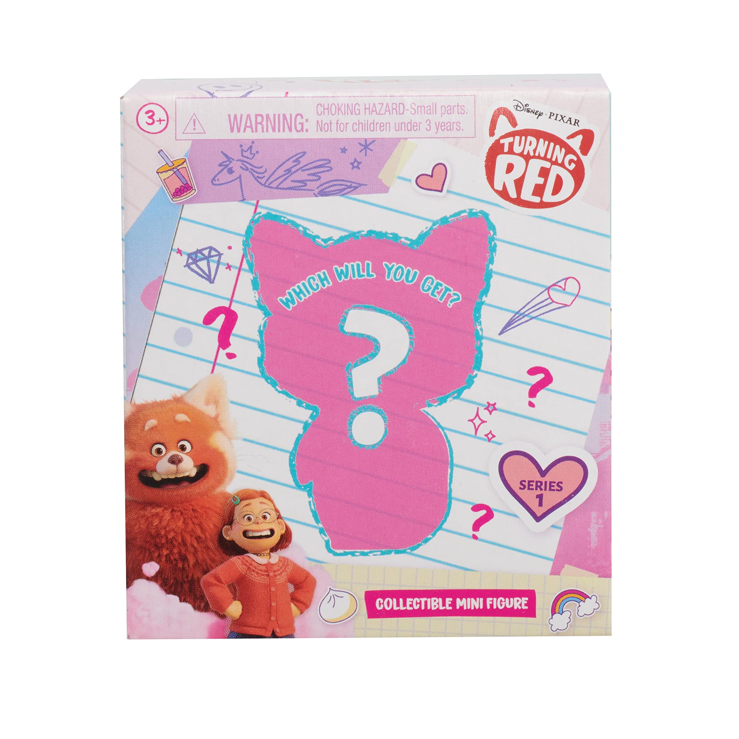 Buy Just Play Disney and Pixar Turning Red Collectible Figure 3-Pack ...