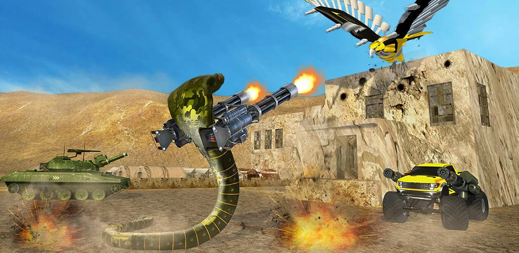 Snake Robot Transform Games Eagle Robot Simulator:Amazon.co.uk:Appstore ...