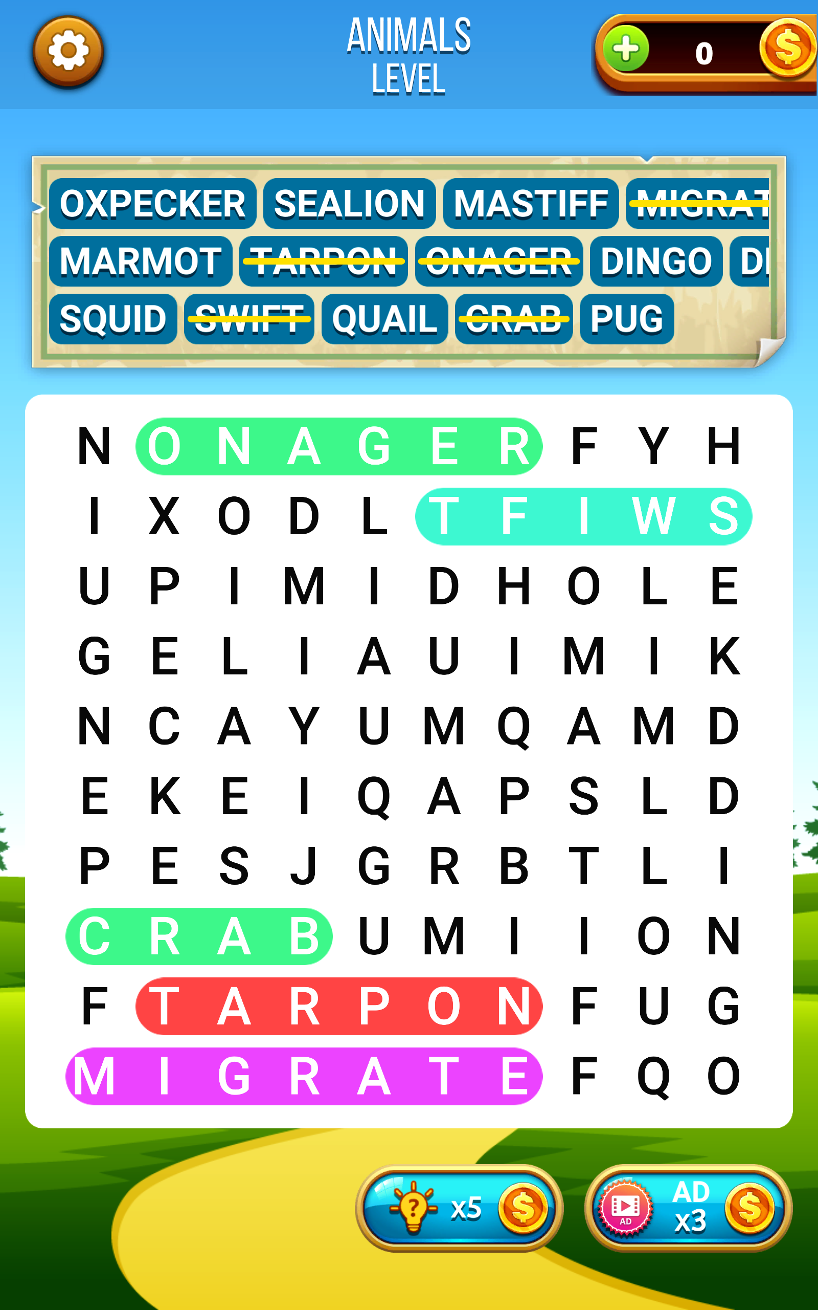 Easy Word Search Seniors - App on Amazon Appstore