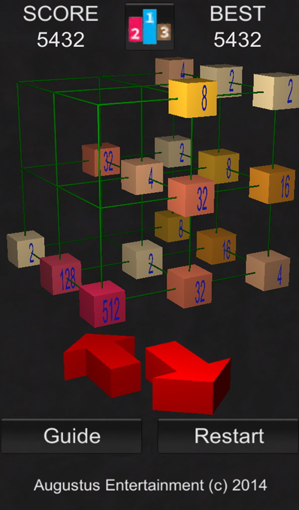 2048 Cube 3D - App on Amazon Appstore