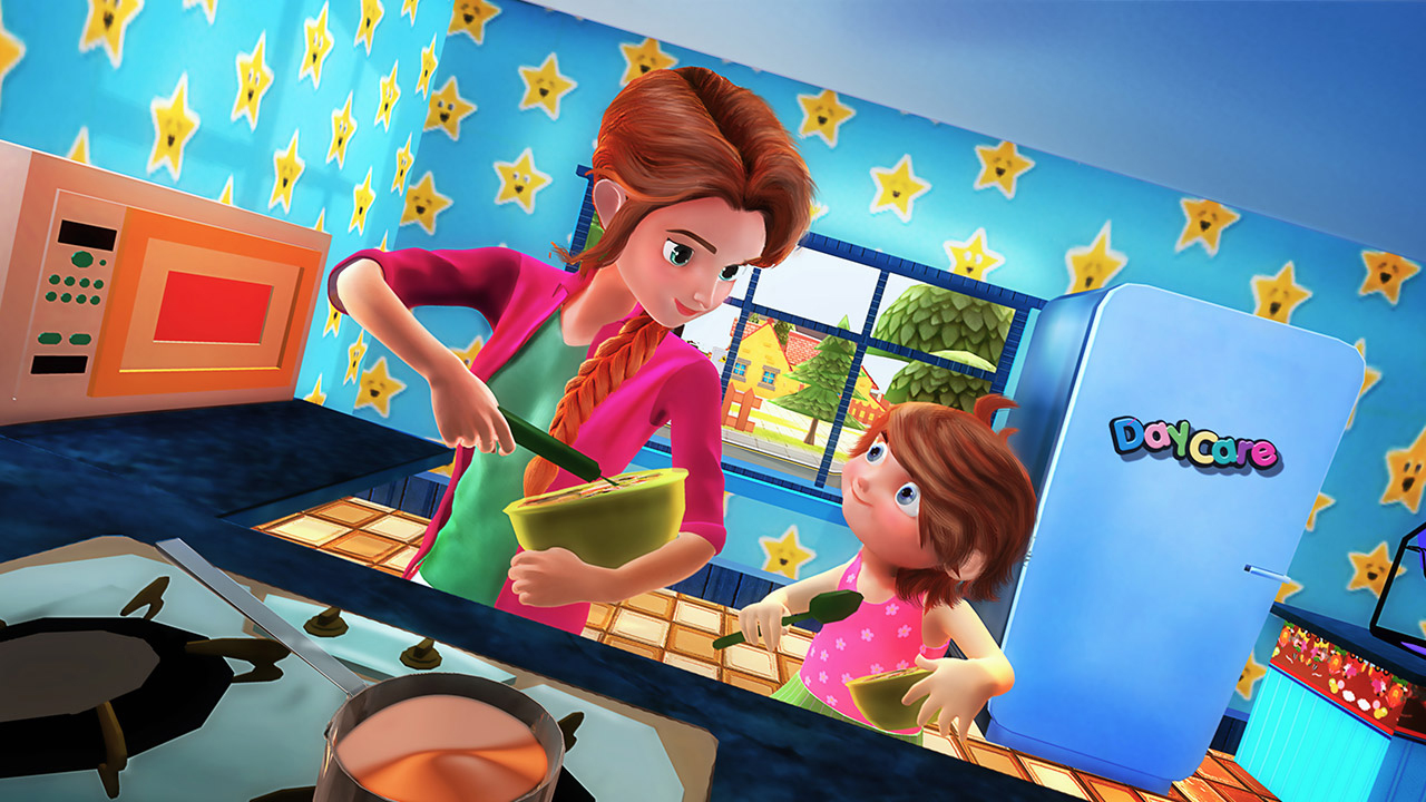 Virtual Sweet Baby Daycare Happy Family Babysitter Simulator 3D: Happy ...