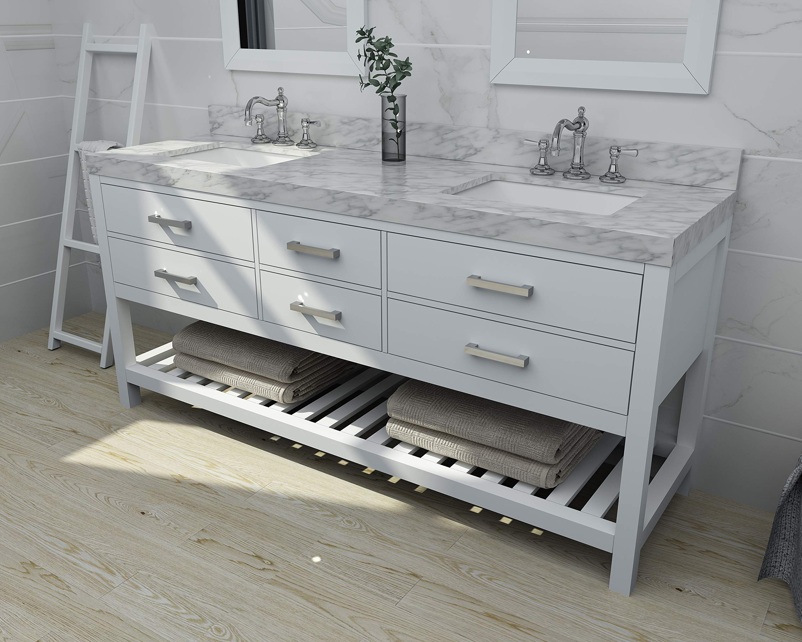 Elizabeth 72 Inch Bathroom Vanity Ancerre Designs Elizabeth 72 In