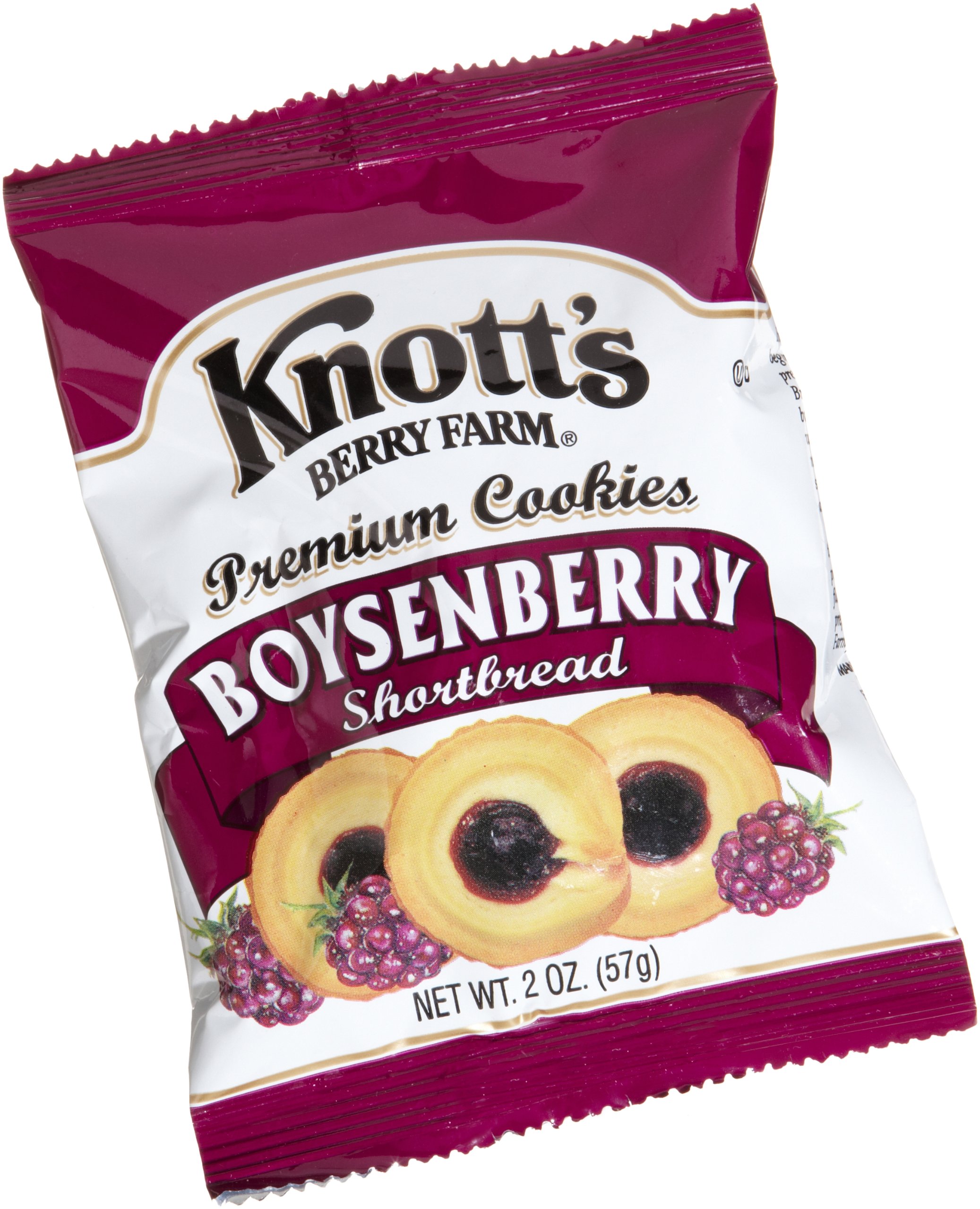 Snapklik.com : Knotts Berry Farm Boysenberry Shortbread Cookie, 2-Ounce ...