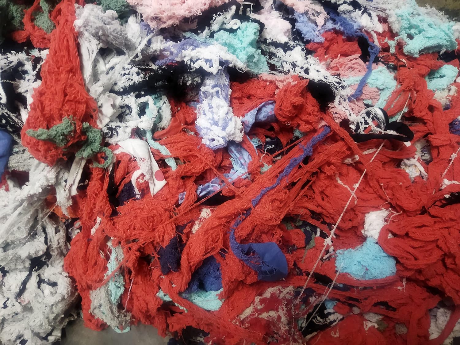 Cotton Yarn Waste 500Gram For Oil Cleaning Bike Cleaning Car Cleaning ...