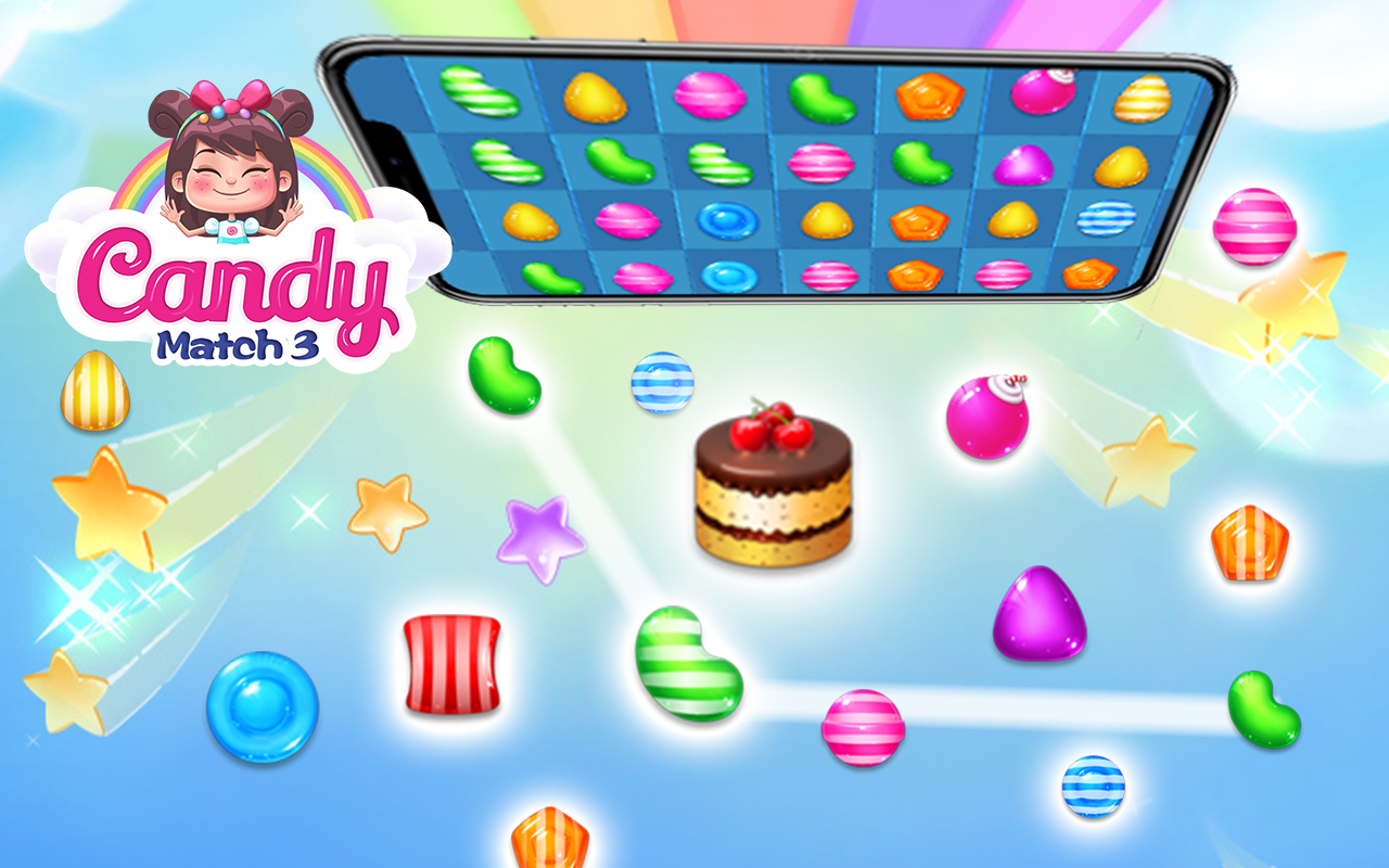 CANDY MATCH 3:Amazon.co.jp:Appstore for Android