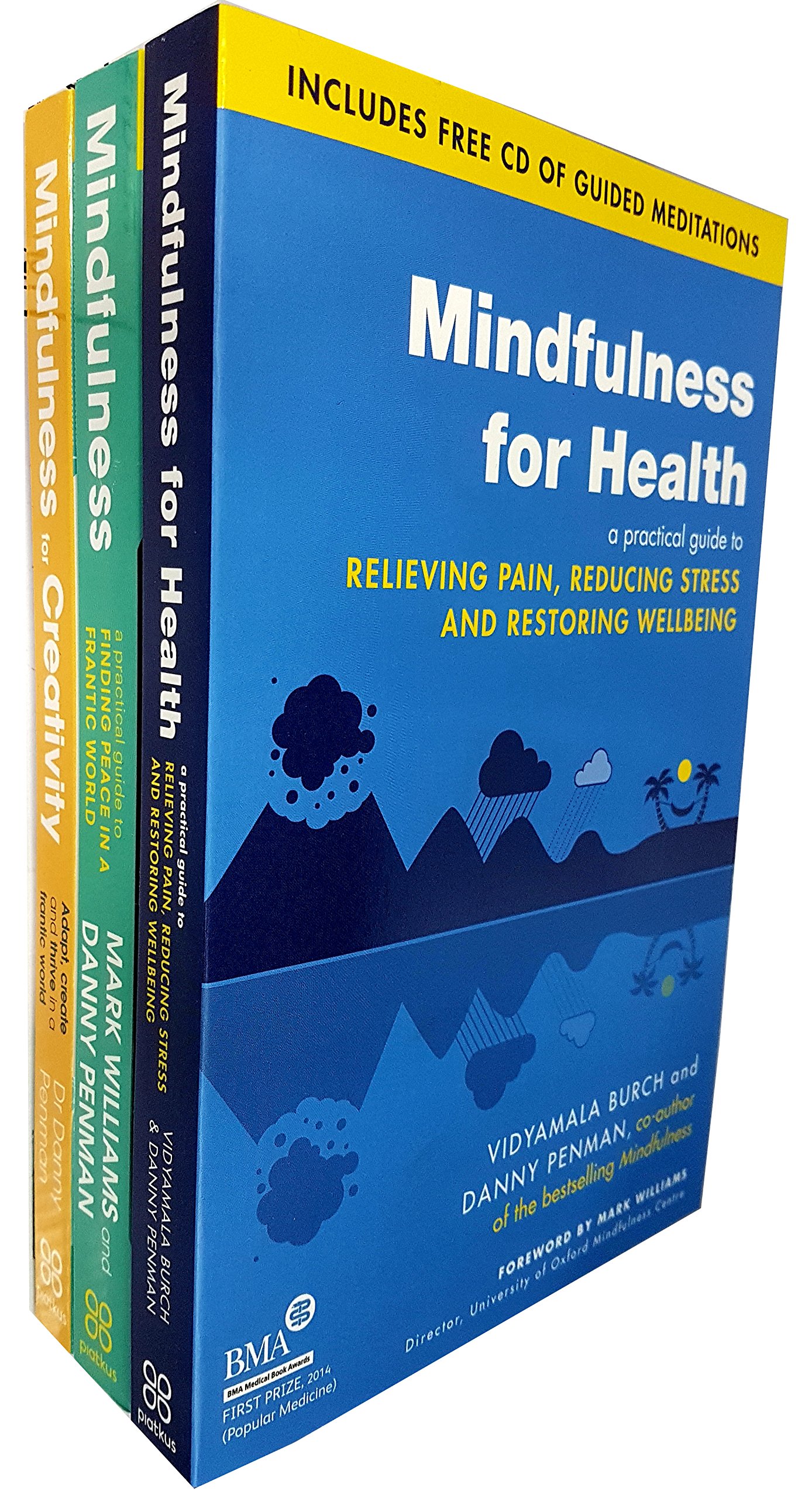 Mindfulness Collection 3 Books set Included Free-CD Of Guided ...