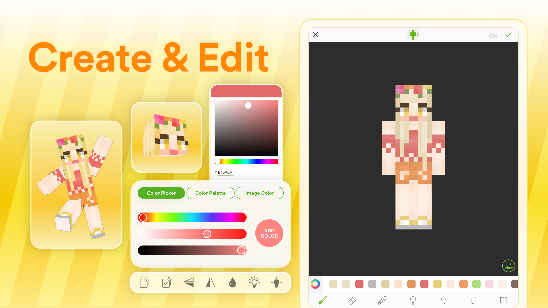 Skinseed - Skin Creator & Skins Editor for Minecraft - App on Amazon ...