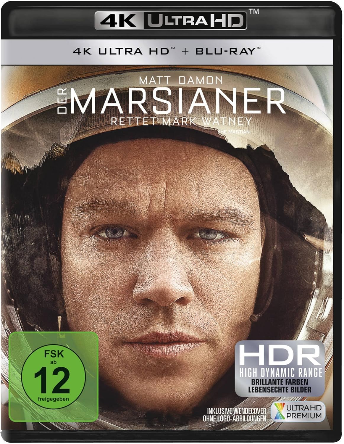 Der Marsianer - Rettet Mark Watney (4K Ultra HD) (+ Blu-ray) : Damon ...