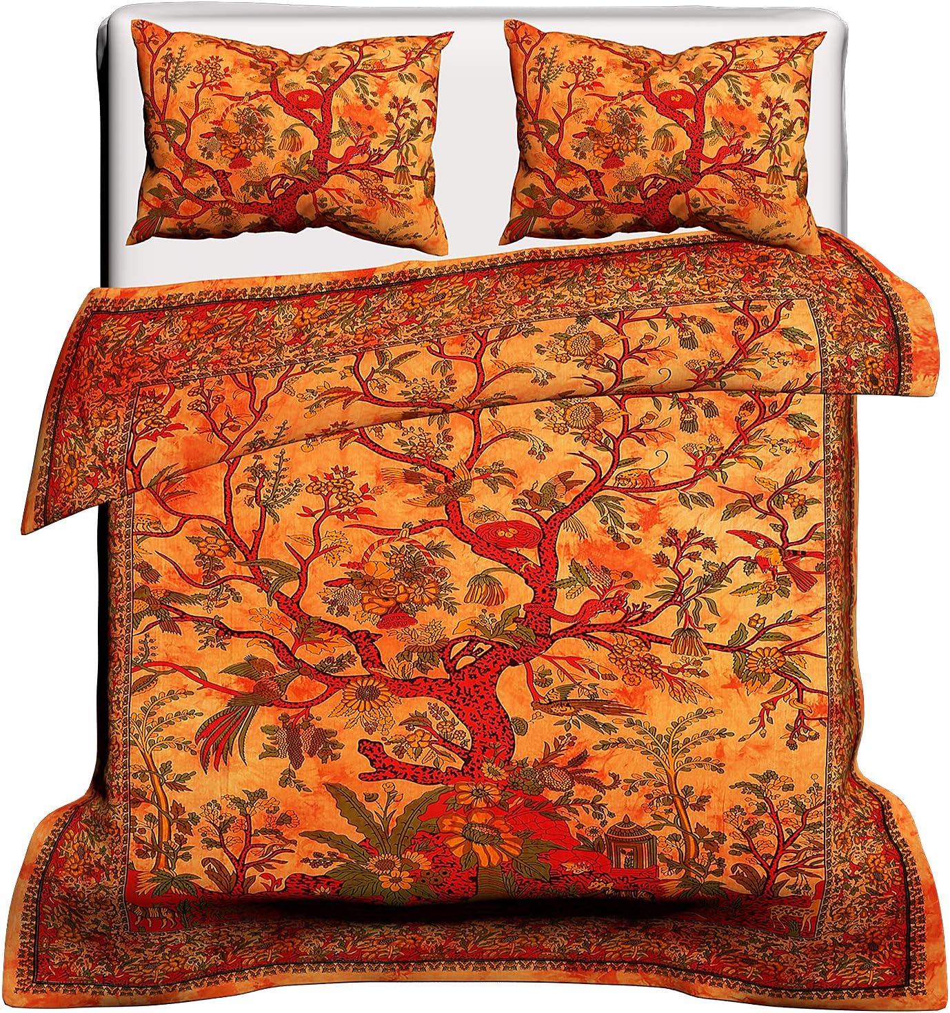 Tree Of Life Cotton Queen Duvet Cover Quilt Cover Bohemian Hippie tree-of-life-cotton-queen-duvet-cover-quilt-cover-bohemian-hippie
