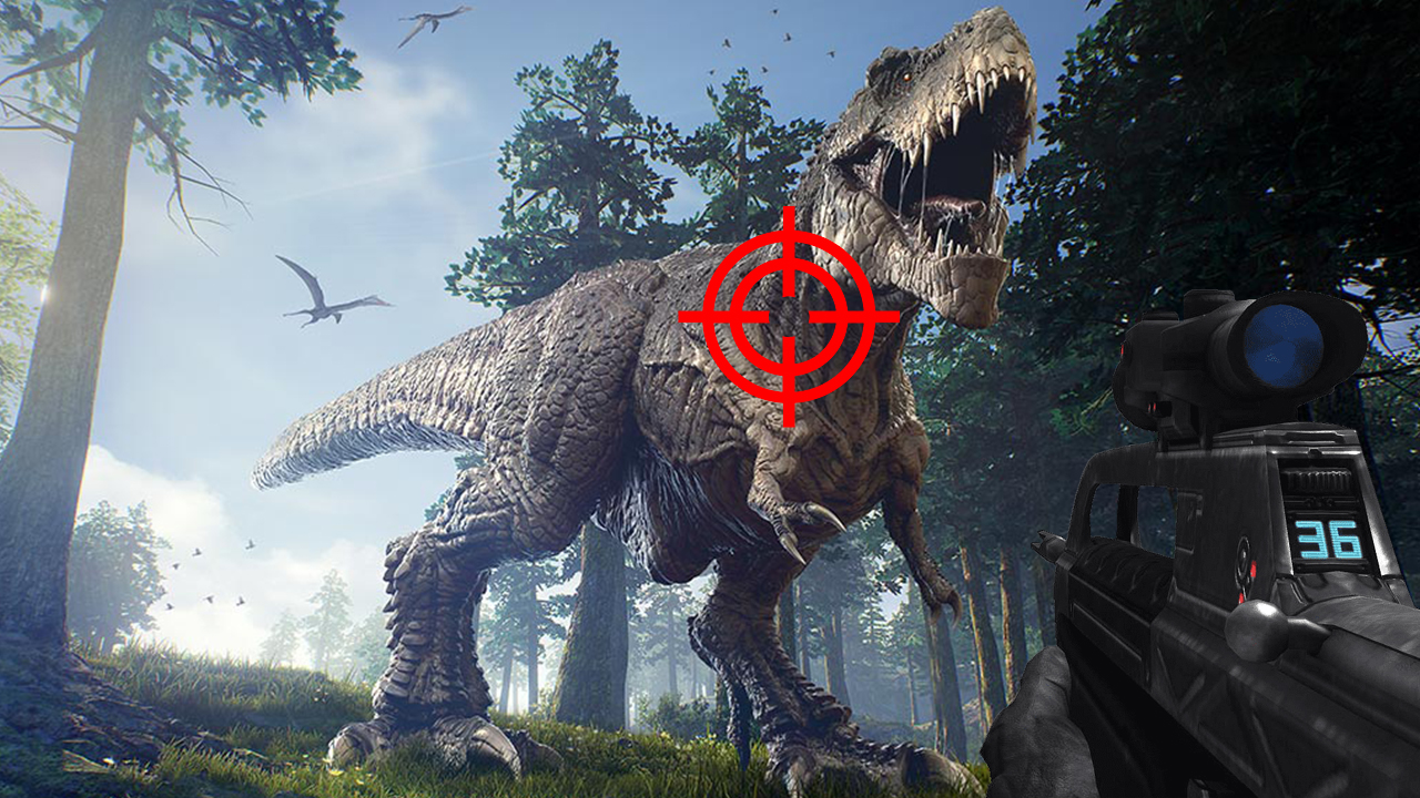 Jurassic Dino Sniper Shooter: Dinosaur Hunting Sniper Shooting Game 3D ...