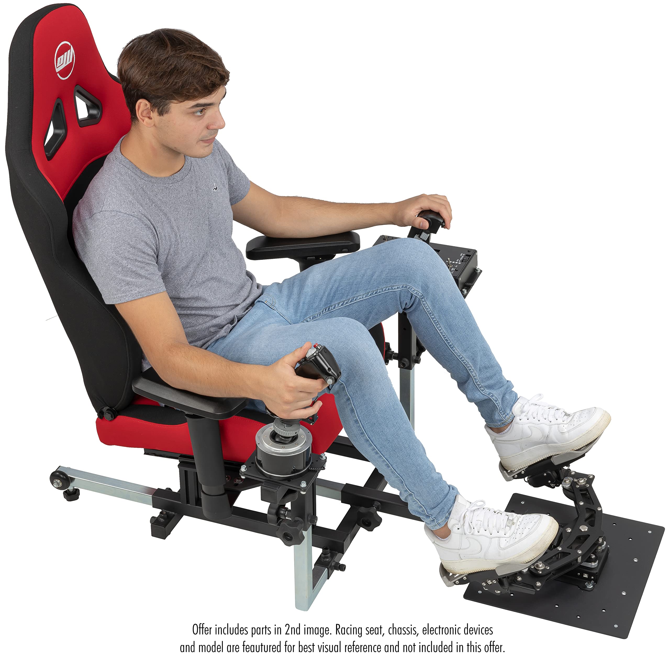 OpenWheeler | Configuration 2 | Flight Simulator HOTAS Side by Side ...