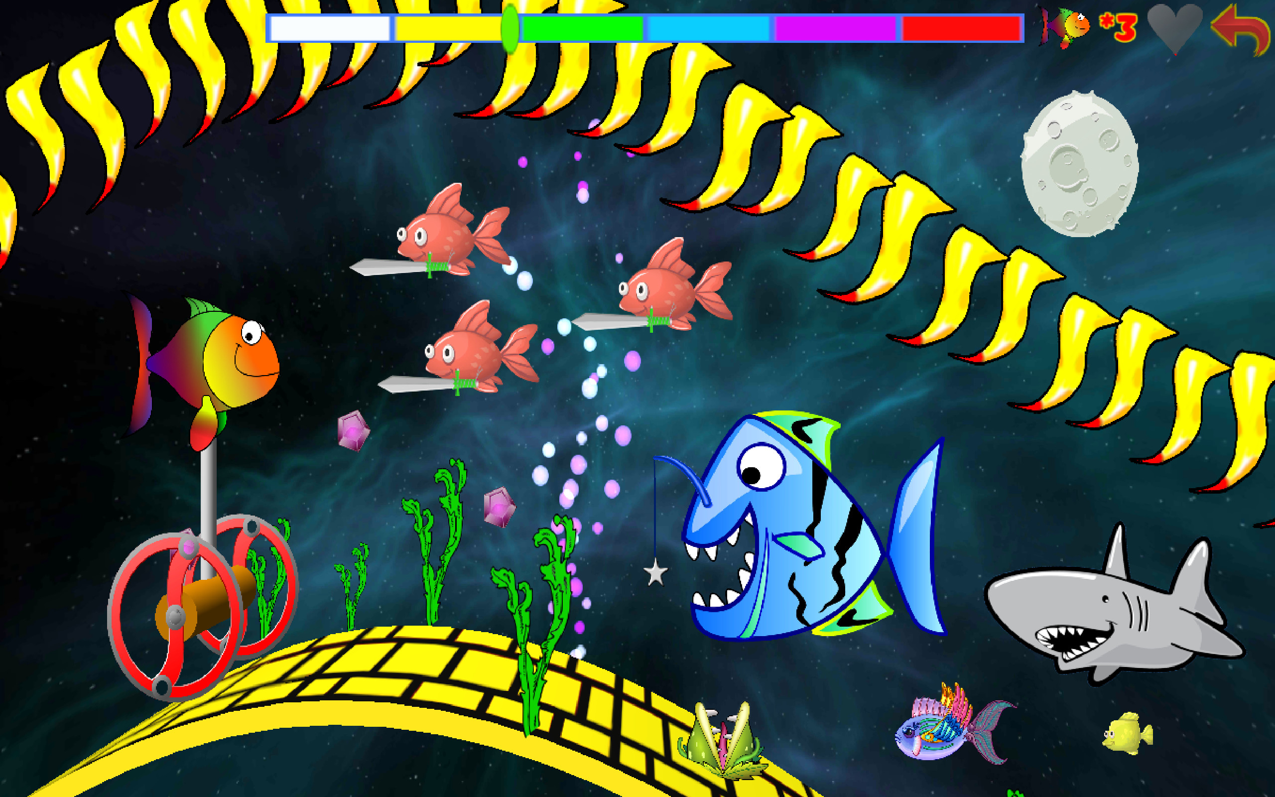 Wheely the Space Fish - App on Amazon Appstore