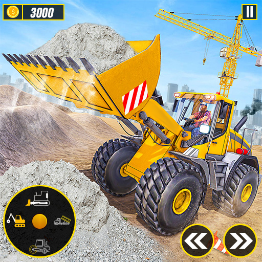 City Excavator Construction Simulator House Building Game - App on ...