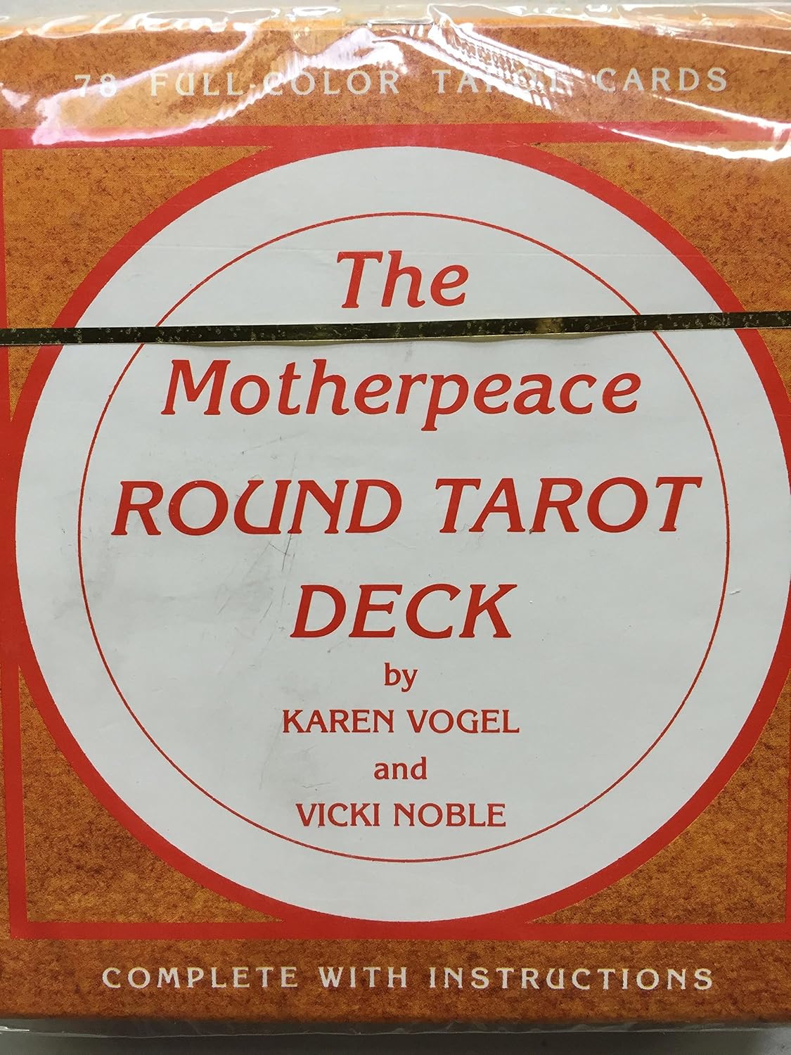 US Games Motherpeace Round Tarot Deck - Tarot Deck - TABLETOP_GAME ...