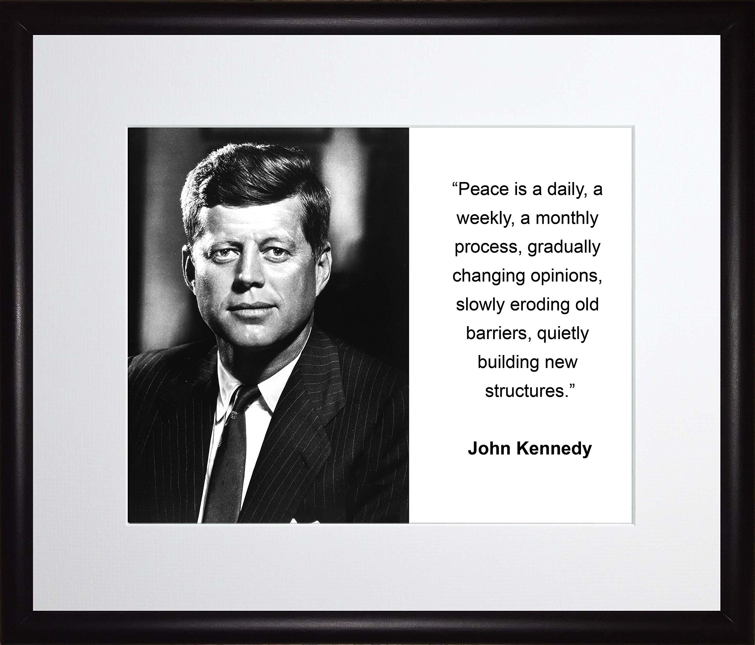 Kennedy Peace Quotes John F. Kennedy Quote: “It Is An Unfortunate