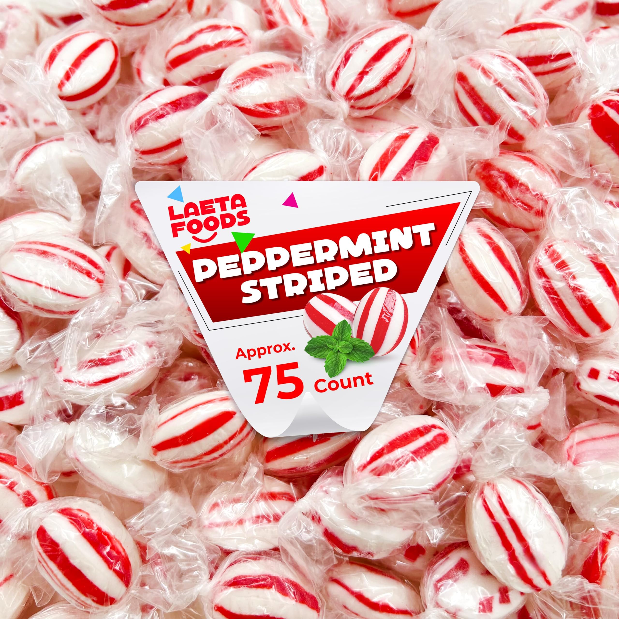 Amazon.com : Sathers Peppermint Twists 3.2 oz (12 count) : Grocery ...