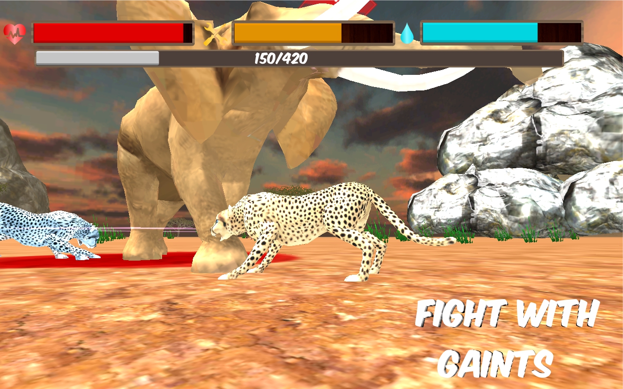 Wild Cheetah Family Simulator 3D - App on Amazon Appstore