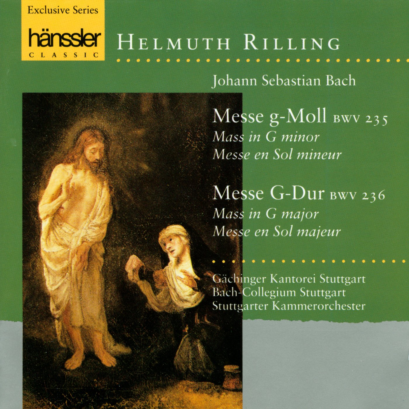 Johann Sebastian Bach, Helmuth Rilling, Gachinger Kantorei Stuttgart ...