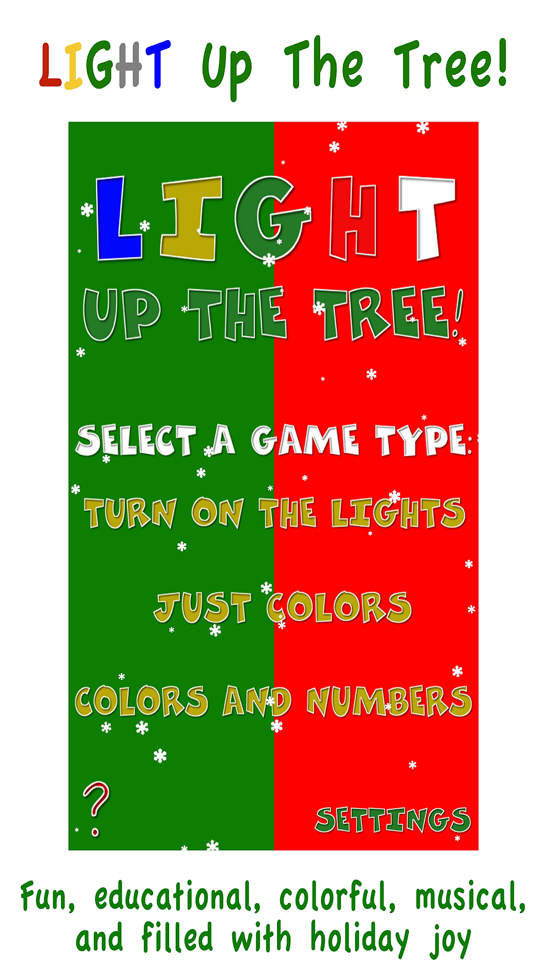 Light Up The Tree! (Colorful Educational Christmas Game) - App on the ...